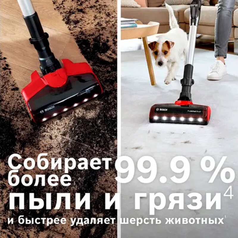 Беспроводной вертикальный пылесос Bosch BBS711ANM: купить по низкой ...